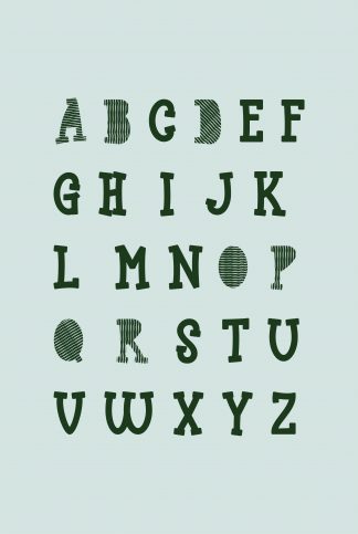 Abc doodle Poster - Artdesign