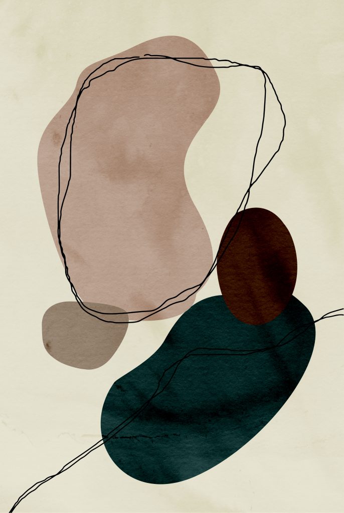 Neutral Tone Abstract Poster - Artdesign