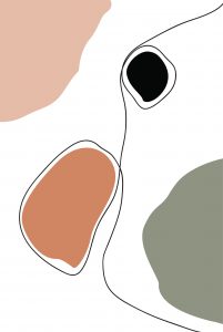 Modern Brown Minimalist Poster - Artdesign