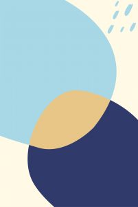 Abstract shapes and colours no.2 Poster - Artdesign