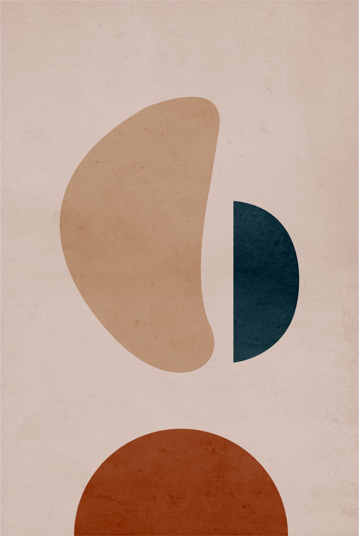 Modern textured Prints no. 3 poster - Artdesign