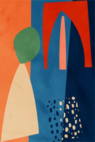 Abstract Collage no. 3 poster - Artdesign