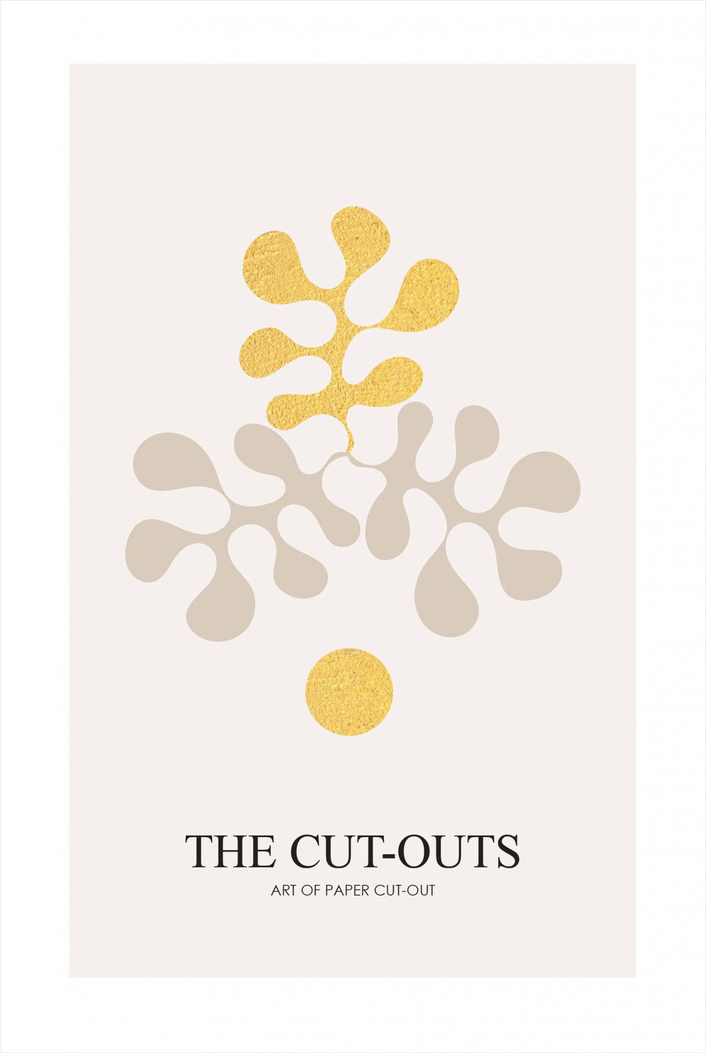 The Cut-outs Poster - Artdesign