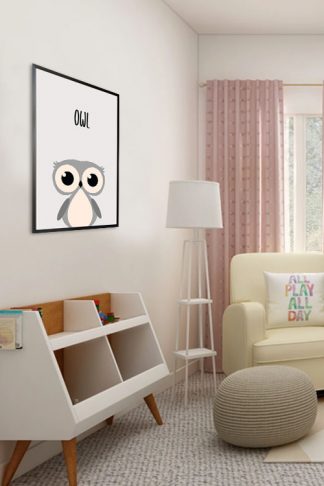 Cutie owl poster - Artdesign