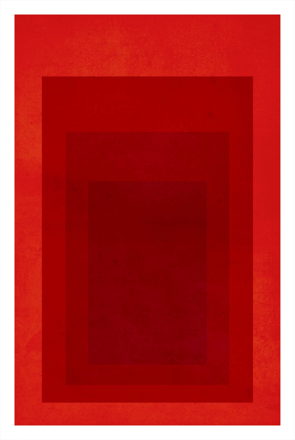 Textured red rectangles poster - Artdesign