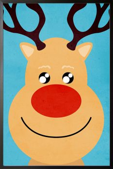 Cute reindeer poster - Artdesign