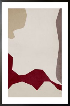 Textured Maroon no. 2 poster - Artdesign