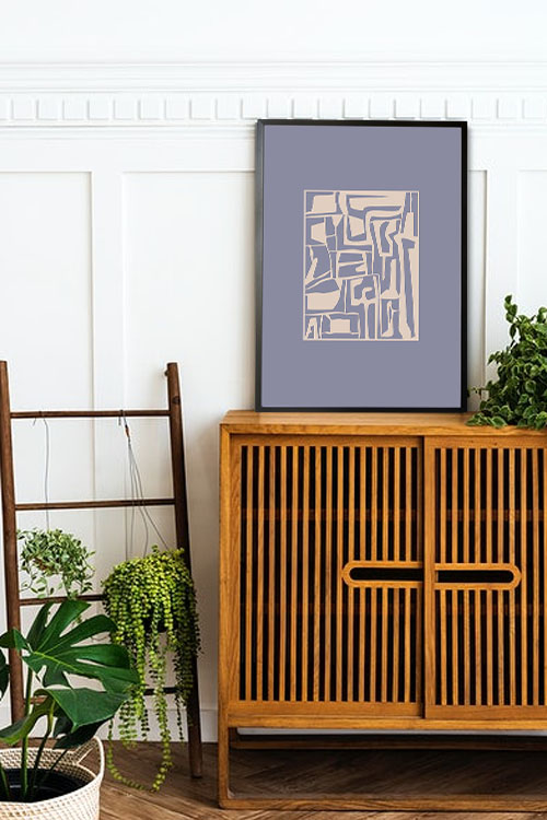 Abstract inside the box Poster - Artdesign