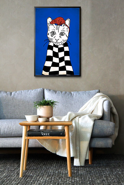 Cat's frustration Poster - Artdesign